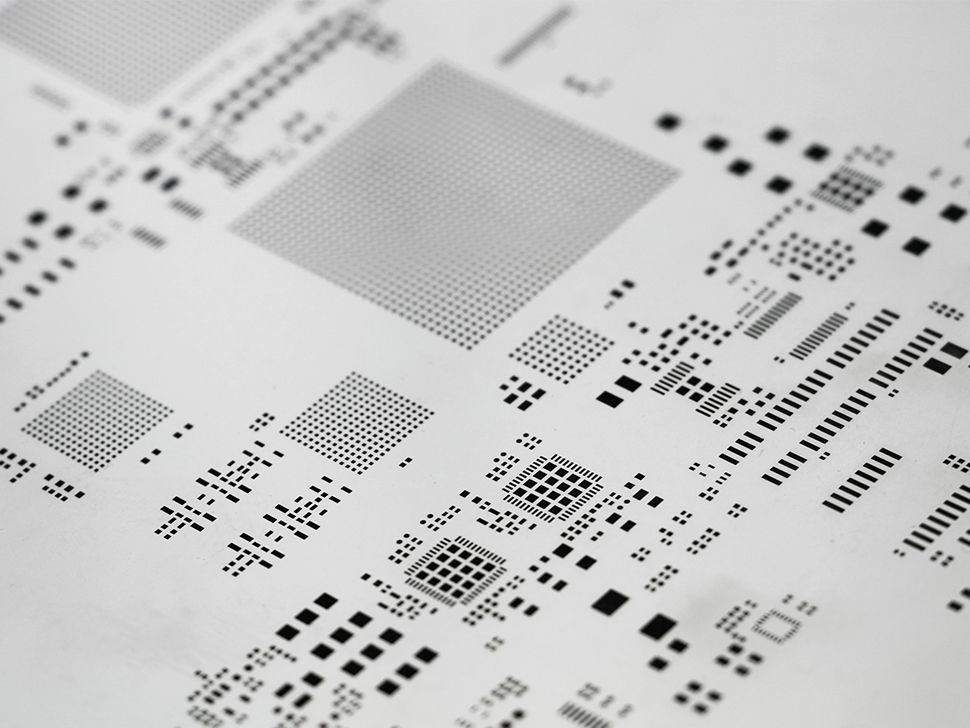 solder paste stencil